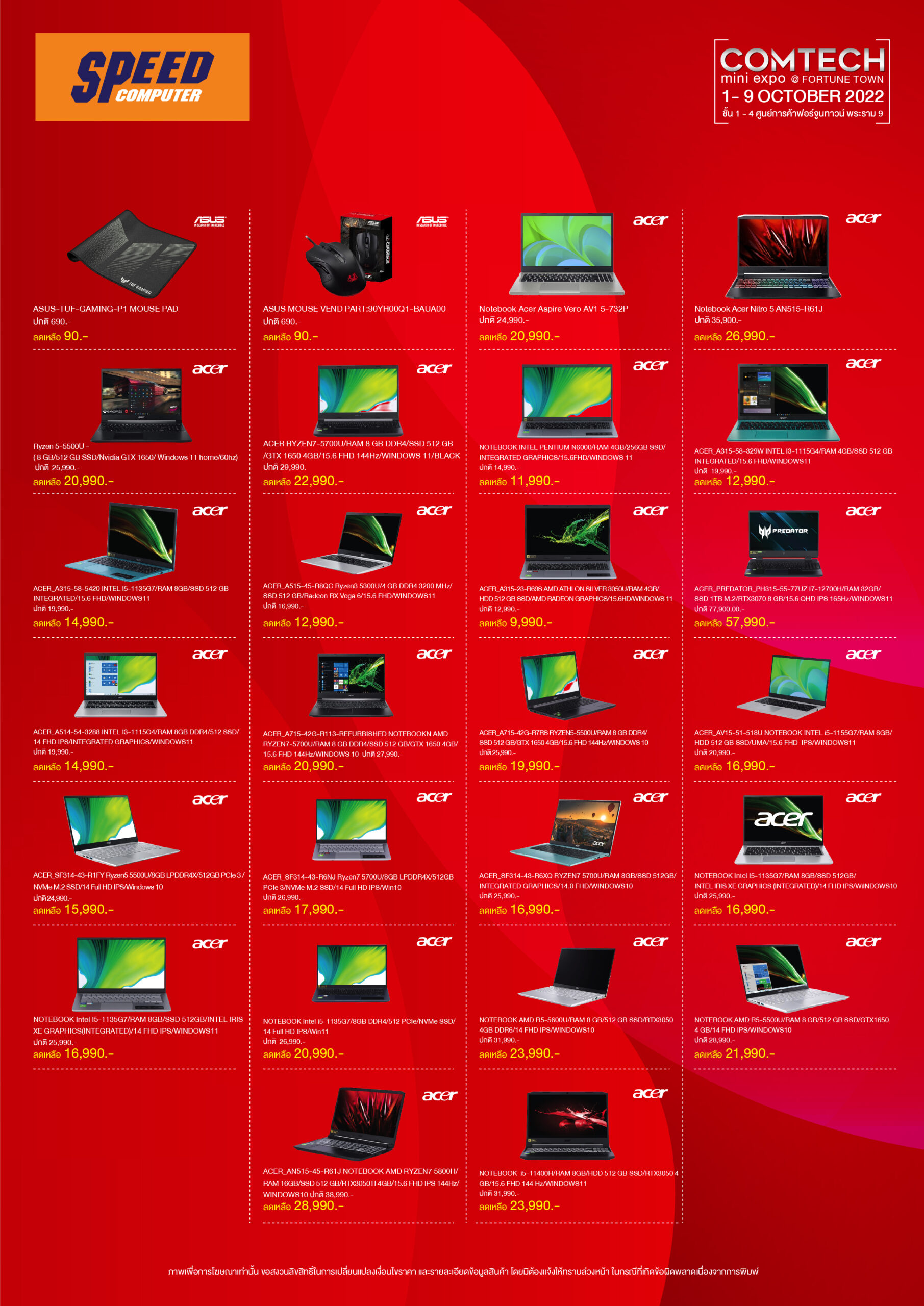 Speed computer - Fortune Town